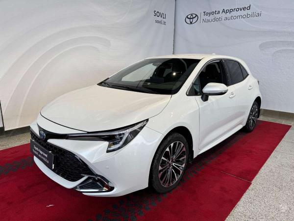 Balts Toyota Corolla 2023 Šauļi, ar dzinēja tilpumu 1.80 L un nobraukumu 33 tūkst. km par 21500 €, foto 1 vietnē AUTOMOTO.COM.LV