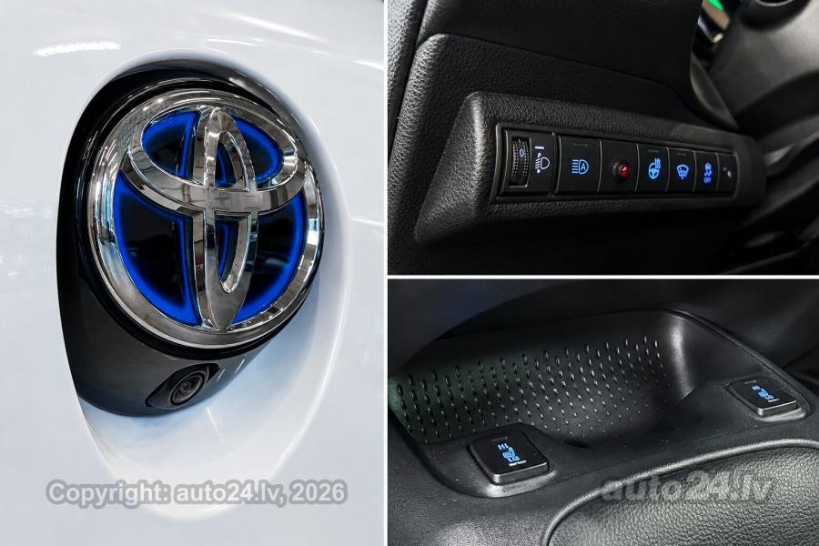 White Toyota Corolla 2023 in Tallinn, with an engine capacity of 1.80 L and mileage of 13 thousand km for 20990 €, photo 17 on AUTOMOTO.COM.LV