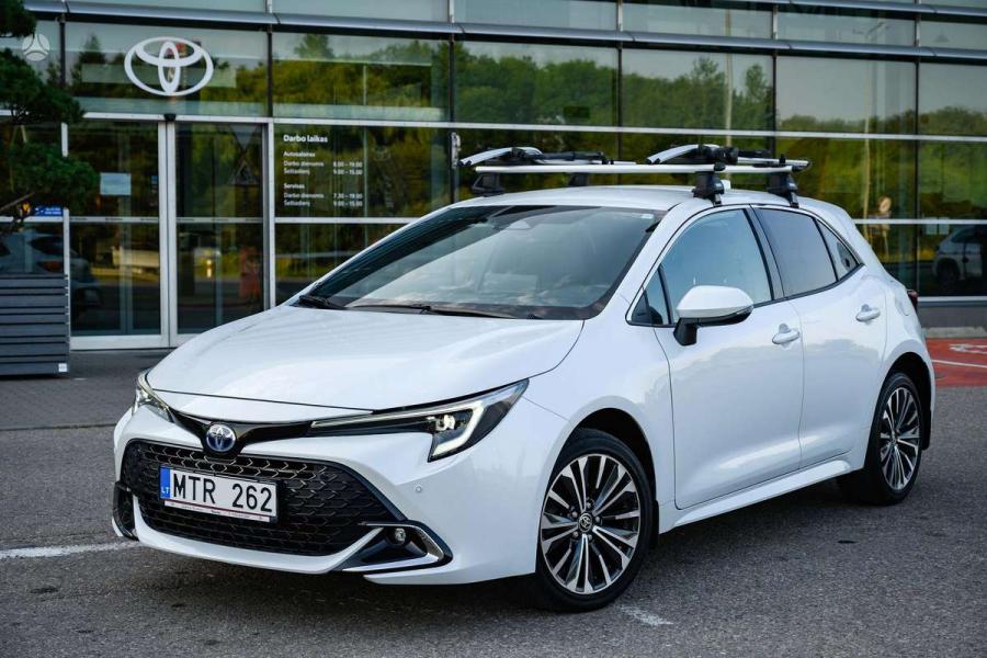 Balts Toyota Corolla 2023 Kauņa, ar dzinēja tilpumu 1.80 L un nobraukumu 53 tūkst. km par 21900 €, foto 30 vietnē AUTOMOTO.COM.LV