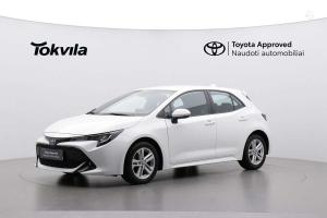 Balts Toyota Corolla 2023 Viļņa, ar dzinēja tilpumu 1.80 L un nobraukumu 77 tūkst. km par 22900 €, foto  vietnē AUTOMOTO.COM.LV