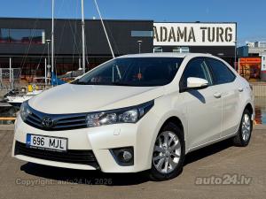 Balts Toyota Corolla 2014 Tallina, ar dzinēja tilpumu 1.60 L un nobraukumu 124 tūkst. km par 8490 €, foto  vietnē AUTOMOTO.COM.LV