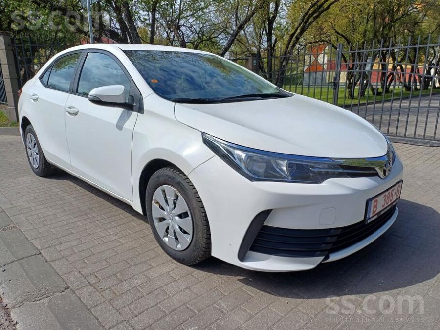 Balts Toyota Corolla 2017 Rīga, ar dzinēja tilpumu 1.40 L un nobraukumu 177 tūkst. km par 6300 €, foto 7 vietnē AUTOMOTO.COM.LV