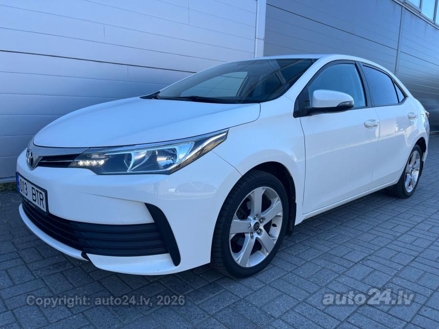 Balts Toyota Corolla 2017 Kuresāre, ar dzinēja tilpumu 1.60 L un nobraukumu 141 tūkst. km par 8990 €, foto 1 vietnē AUTOMOTO.COM.LV