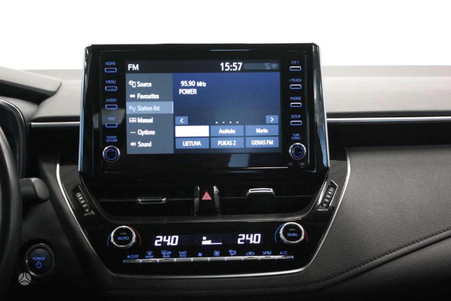 Белый Тойота Королла 2020 в Каунас, объемом двигателя 1.80 л и пробегом 94 тыс. км за 17500 €, фото 14 на AUTOMOTO.COM.LV