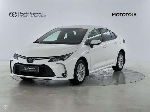 Balts Toyota Corolla 2020 Viļņa, ar dzinēja tilpumu 1.80 L un nobraukumu 125 tūkst. km par 16900 €, foto 1 vietnē AUTOMOTO.COM.LV