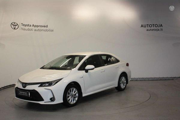 Balts Toyota Corolla 2020 Kauņa, ar dzinēja tilpumu 1.80 L un nobraukumu 125 tūkst. km par 16900 €, foto 1 vietnē AUTOMOTO.COM.LV