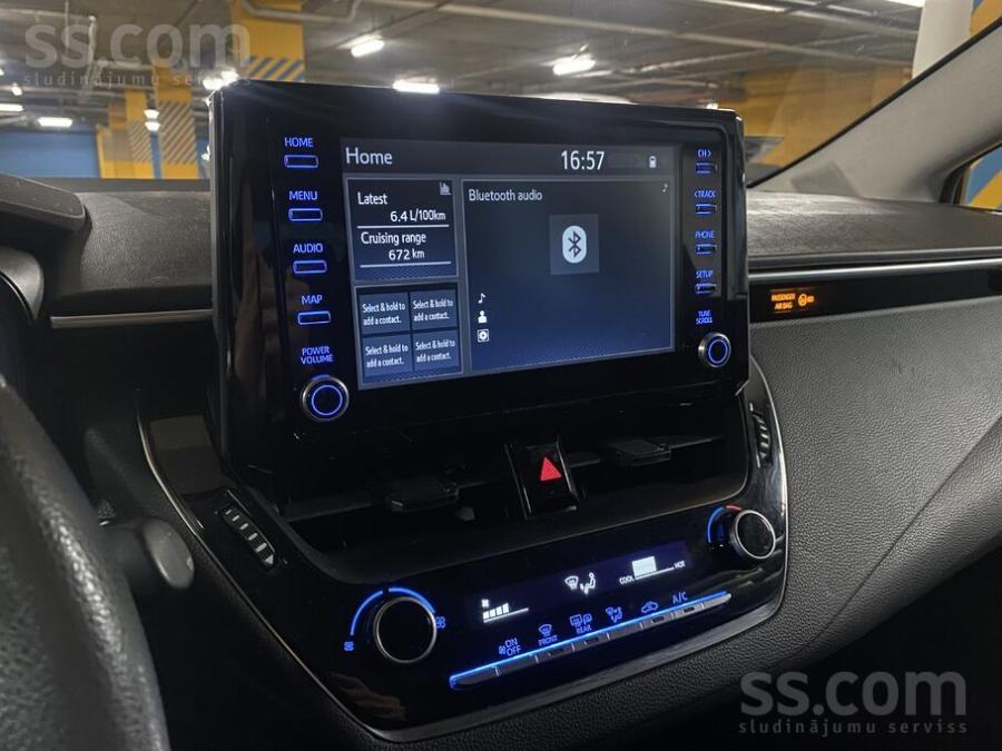 Balts Toyota Corolla 2021 Rīga, ar dzinēja tilpumu 1.50 L un nobraukumu 51 tūkst. km par 13800 €, foto 9 vietnē AUTOMOTO.COM.LV
