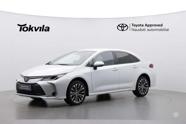 Balts Toyota Corolla 2023 Viļņa, ar dzinēja tilpumu 1.80 L un nobraukumu 19 tūkst. km par 24900 €, foto 1 vietnē AUTOMOTO.COM.LV