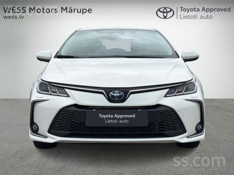 Balts Toyota Corolla 2024 Rīga, ar dzinēja tilpumu 1.80 L un nobraukumu 20 tūkst. km par 23590 €, foto 6 vietnē AUTOMOTO.COM.LV