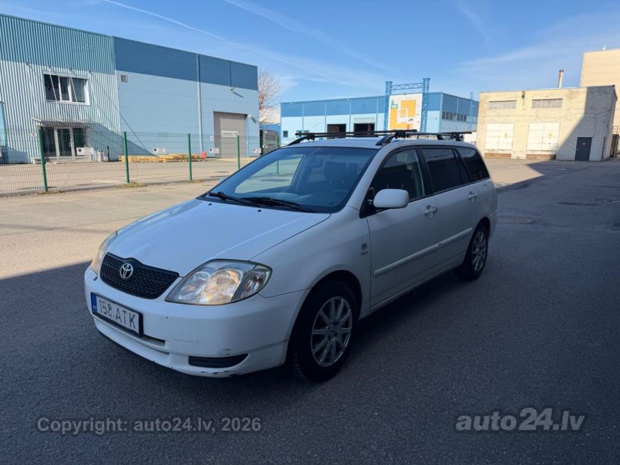 Balts Toyota Corolla 2004 Tallina, ar dzinēja tilpumu 1.60 L un nobraukumu 0 tūkst. km par 1499 €, foto 3 vietnē AUTOMOTO.COM.LV