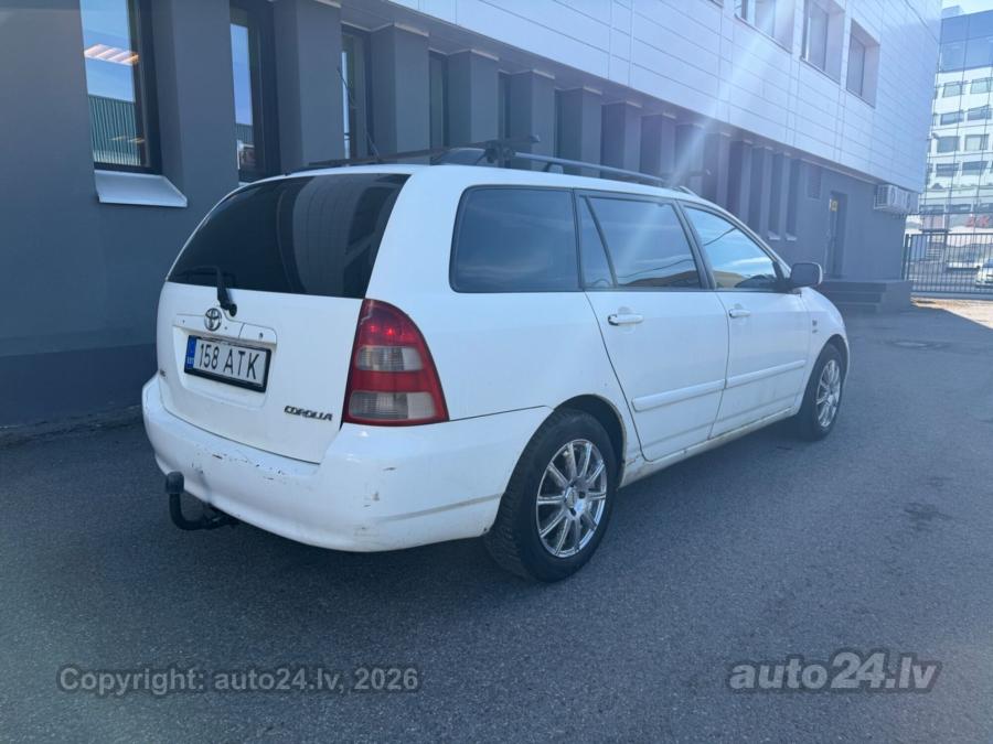 Balts Toyota Corolla 2004 Tallina, ar dzinēja tilpumu 1.60 L un nobraukumu 0 tūkst. km par 1499 €, foto 5 vietnē AUTOMOTO.COM.LV