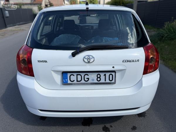 White Toyota Corolla 2006 in Kaunas, with an engine capacity of 1.60 L and mileage of 275 thousand km for 2200 €, photo 7 on AUTOMOTO.COM.LV