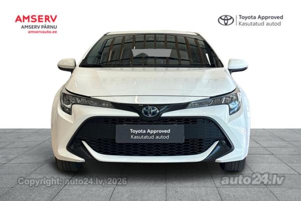 White Toyota Corolla 2020 in Parnu, with an engine capacity of 1.80 L and mileage of 65 thousand km for 16490 €, photo 5 on AUTOMOTO.COM.LV