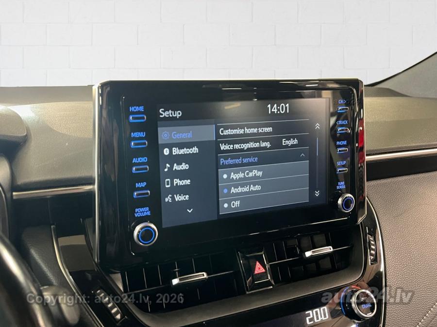 Белый Тойота Королла 2020 в Таллин, объемом двигателя 1.80 л и пробегом 106 тыс. км за 17490 €, фото 18 на AUTOMOTO.COM.LV