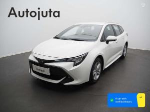 White Toyota Corolla 2020 in Vilnius, with an engine capacity of 1.20 L and mileage of 159 thousand km for 12500 €, photo  on AUTOMOTO.COM.LV