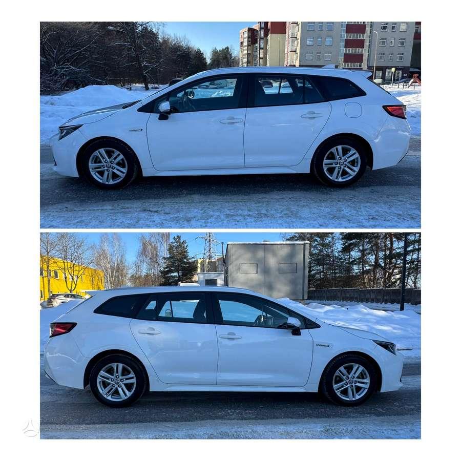 White Toyota Corolla 2021 in Vilnius, with an engine capacity of 1.80 L and mileage of 280 thousand km for 12500 €, photo 10 on AUTOMOTO.COM.LV