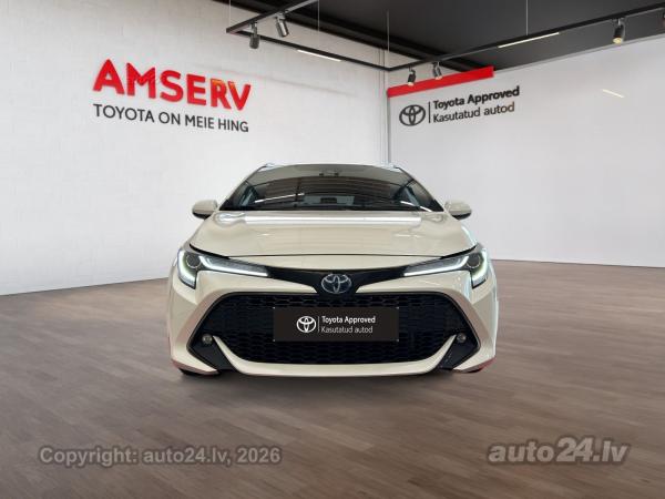 White Toyota Corolla 2021 in Parnu, with an engine capacity of 1.80 L and mileage of 98 thousand km for 18490 €, photo 5 on AUTOMOTO.COM.LV
