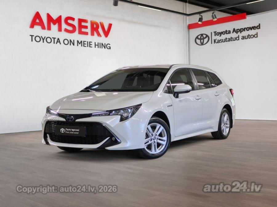 Balts Toyota Corolla 2021 Tallina, ar dzinēja tilpumu 1.80 L un nobraukumu 66 tūkst. km par 18290 €, foto 1 vietnē AUTOMOTO.COM.LV