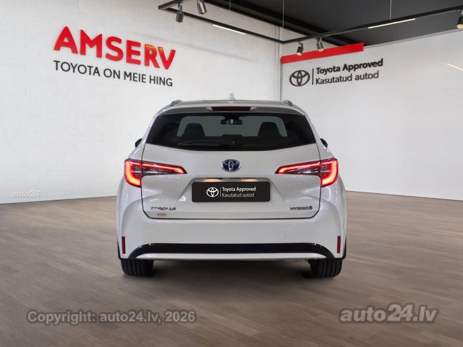 Balts Toyota Corolla 2021 Tallina, ar dzinēja tilpumu 1.80 L un nobraukumu 66 tūkst. km par 18290 €, foto 5 vietnē AUTOMOTO.COM.LV