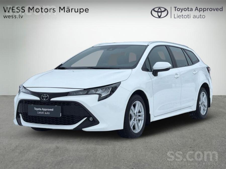Balts Toyota Corolla 2022 Ventspils, ar dzinēja tilpumu 1.80 L un nobraukumu 94 tūkst. km par 19990 €, foto 1 vietnē AUTOMOTO.COM.LV