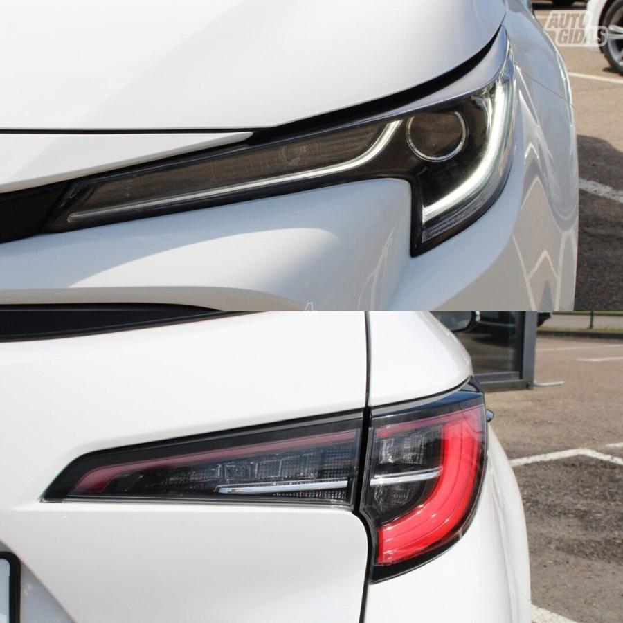 White Toyota Corolla 2023 in Vilnius, with an engine capacity of 1.80 L and mileage of 87 thousand km for 23950 €, photo 17 on AUTOMOTO.COM.LV