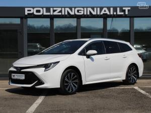 White Toyota Corolla 2023 in Vilnius, with an engine capacity of 1.80 L and mileage of 121 thousand km for 23500 €, photo  on AUTOMOTO.COM.LV