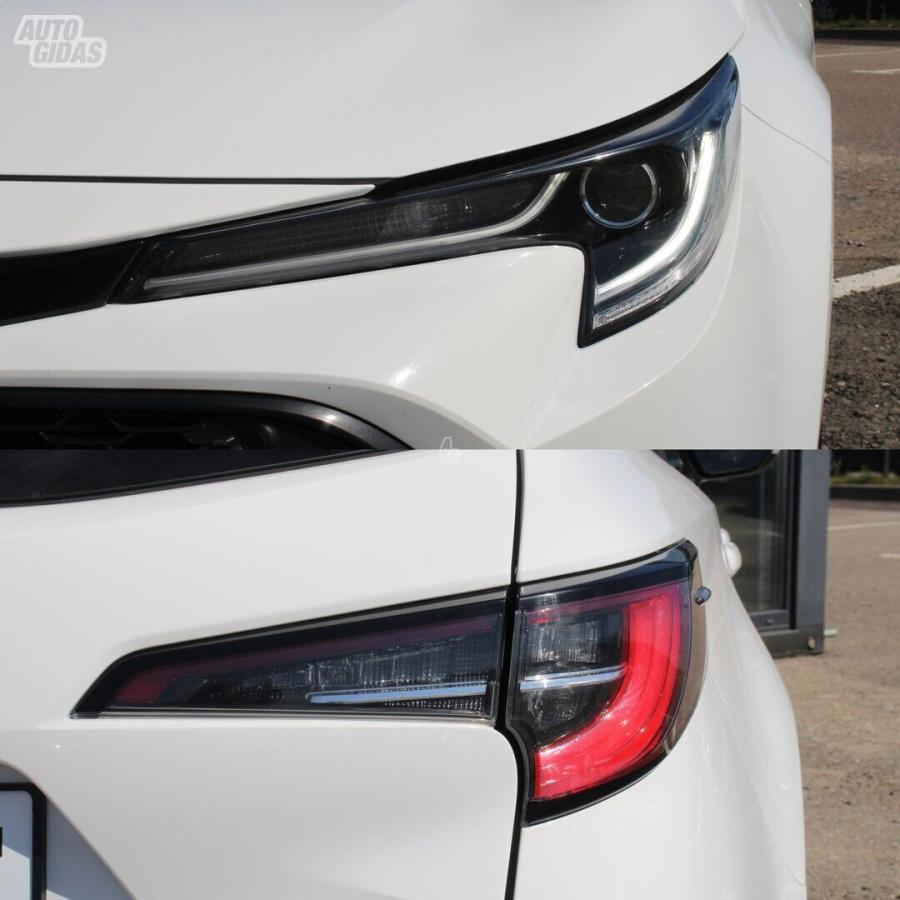 White Toyota Corolla 2023 in Vilnius, with an engine capacity of 1.80 L and mileage of 121 thousand km for 23500 €, photo 20 on AUTOMOTO.COM.LV