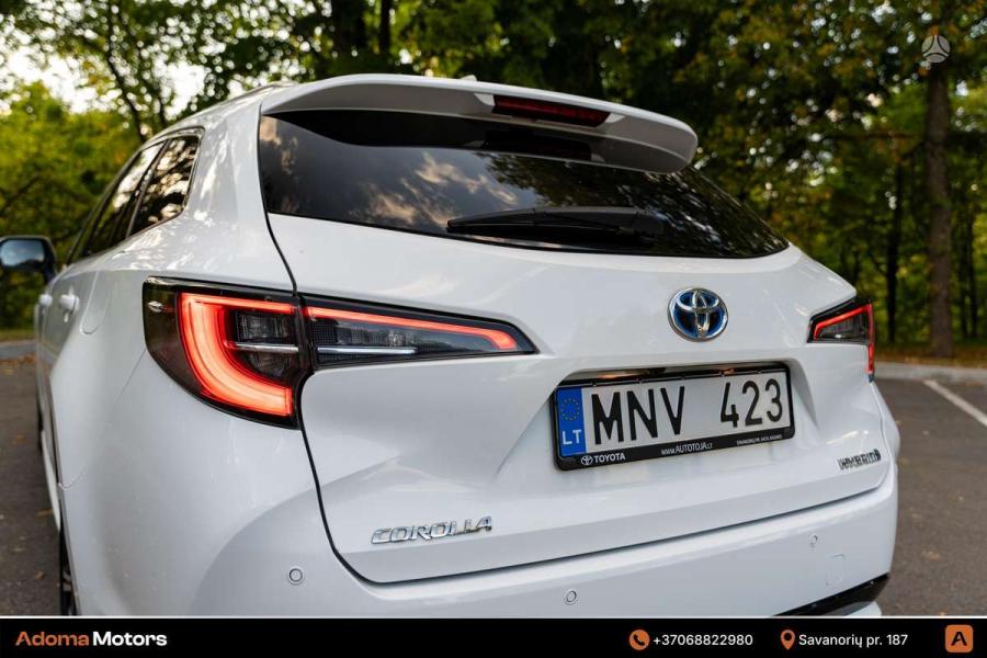Balts Toyota Corolla 2023 Kauņa, ar dzinēja tilpumu 1.80 L un nobraukumu 106 tūkst. km par 21950 €, foto 17 vietnē AUTOMOTO.COM.LV