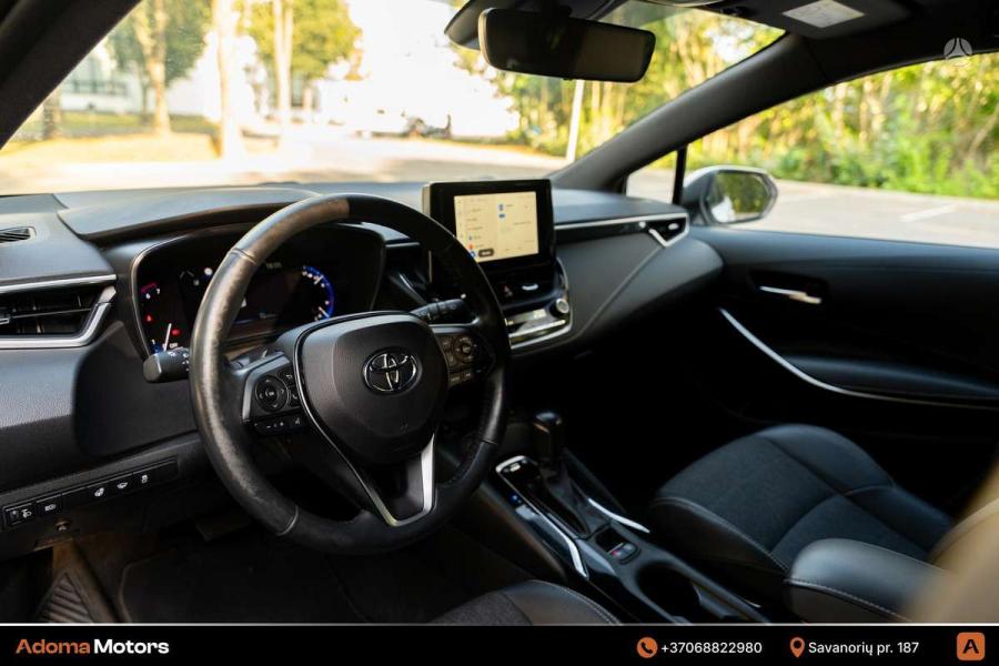 Balts Toyota Corolla 2023 Kauņa, ar dzinēja tilpumu 1.80 L un nobraukumu 106 tūkst. km par 21950 €, foto 19 vietnē AUTOMOTO.COM.LV