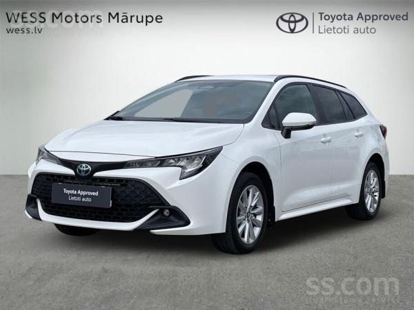 Balts Toyota Corolla 2024 Rīga, ar dzinēja tilpumu 1.80 L un nobraukumu 131 tūkst. km par 22990 €, foto 1 vietnē AUTOMOTO.COM.LV