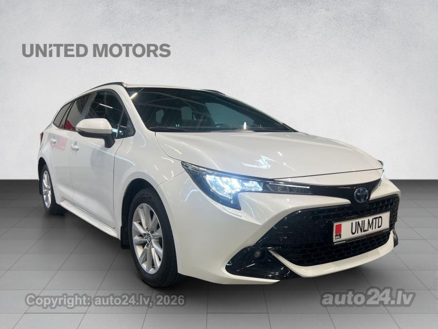 White Toyota Corolla 2024 in Tallinn, with an engine capacity of 1.80 L and mileage of 61 thousand km for 23900 €, photo 9 on AUTOMOTO.COM.LV