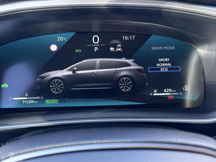 Белый Тойота Королла 2024 в Вильнюс, объемом двигателя 1.80 л и пробегом 71 тыс. км за 21950 €, фото 13 на AUTOMOTO.COM.LV