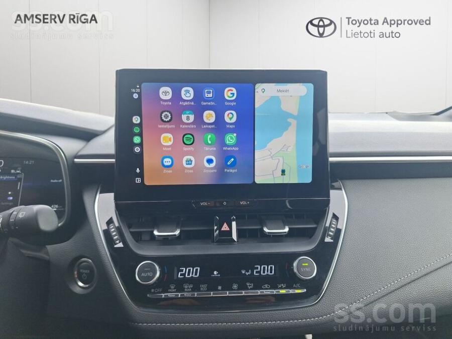 Balts Toyota Corolla 2024 Rīga, ar dzinēja tilpumu 1.80 L un nobraukumu 103 tūkst. km par 23900 €, foto 17 vietnē AUTOMOTO.COM.LV