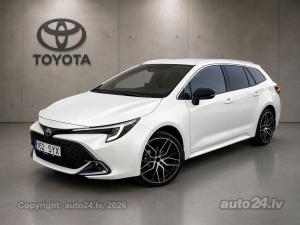 Balts Toyota Corolla 2026 Tallina, ar dzinēja tilpumu 1.80 L un nobraukumu 2 tūkst. km par 32990 €, foto  vietnē AUTOMOTO.COM.LV