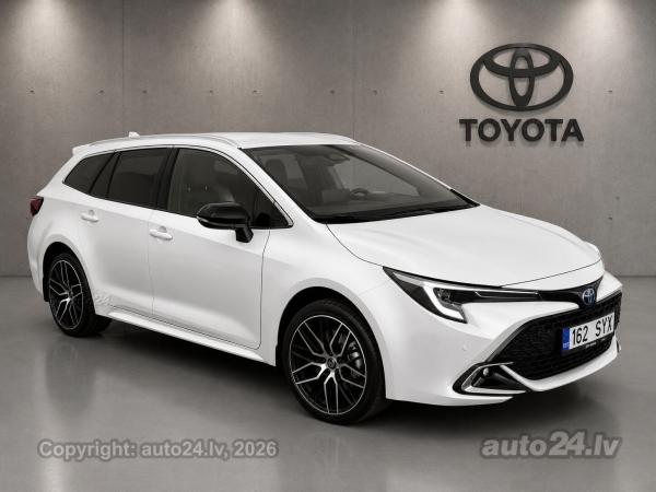 White Toyota Corolla 2026 in Tallinn, with an engine capacity of 1.80 L and mileage of 2 thousand km for 32990 €, photo 3 on AUTOMOTO.COM.LV