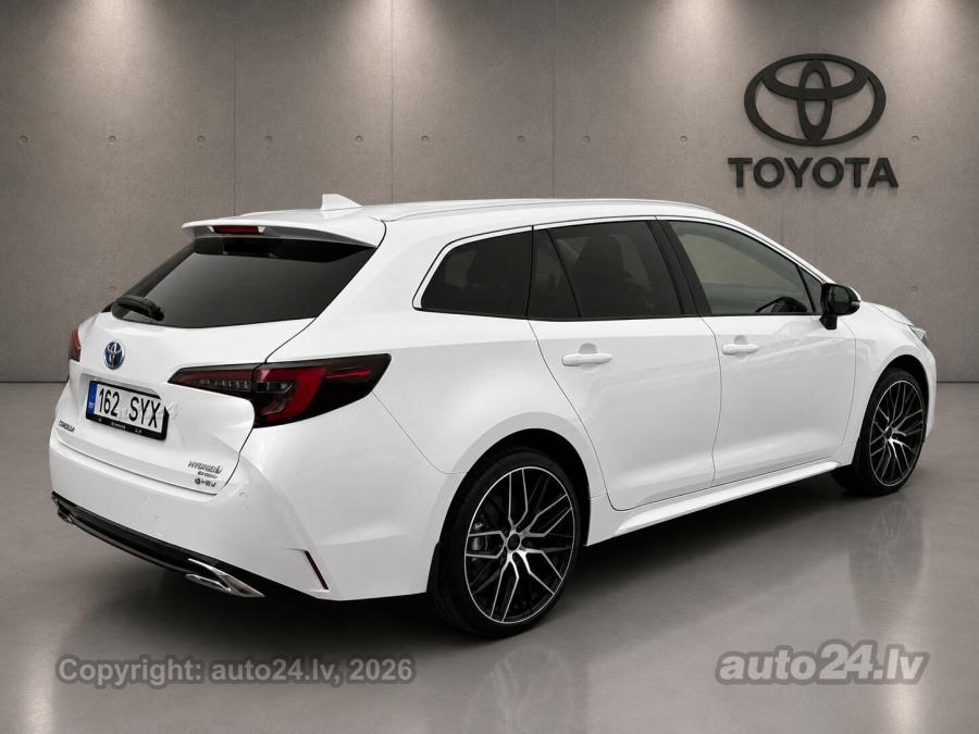 Balts Toyota Corolla 2026 Tallina, ar dzinēja tilpumu 1.80 L un nobraukumu 2 tūkst. km par 32990 €, foto 5 vietnē AUTOMOTO.COM.LV