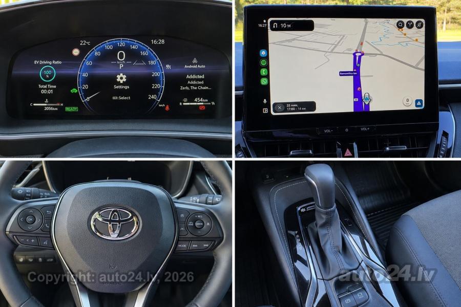 Balts Toyota Corolla 2026 Tallina, ar dzinēja tilpumu 1.80 L un nobraukumu 2 tūkst. km par 32990 €, foto 11 vietnē AUTOMOTO.COM.LV