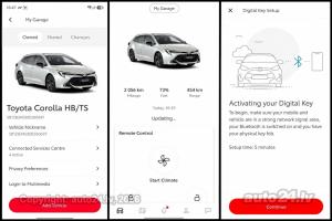 Balts Toyota Corolla 2026 Tallina, ar dzinēja tilpumu 1.80 L un nobraukumu 2 tūkst. km par 32990 €, foto 12 vietnē AUTOMOTO.COM.LV
