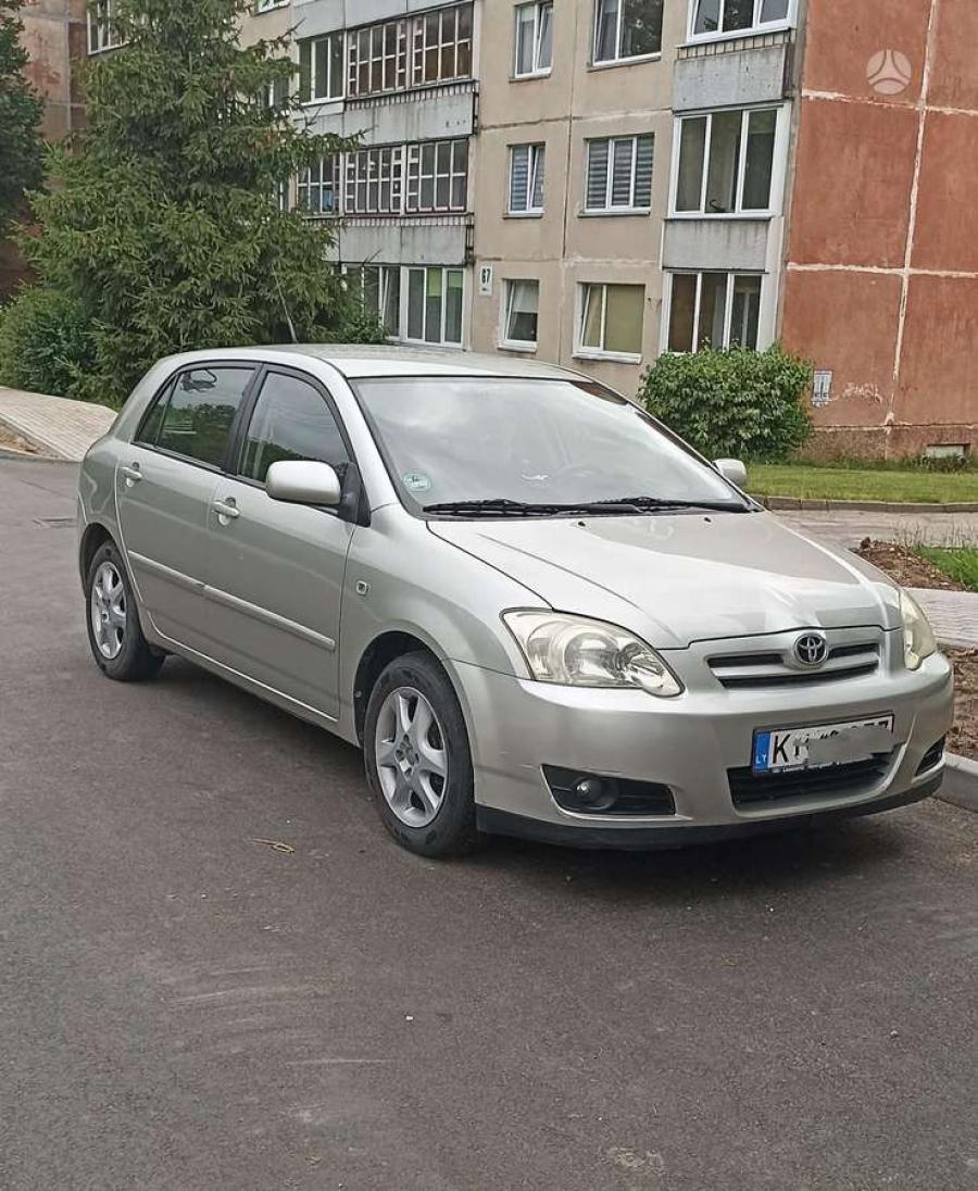 Желтый Тойота Королла 2006 в Утена, объемом двигателя 1.40 л и пробегом 312 тыс. км за 2000 €, фото 5 на AUTOMOTO.COM.LV
