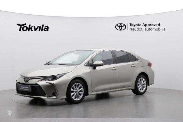 Dzeltens Toyota Corolla 2020 Viļņa, ar dzinēja tilpumu 1.60 L un nobraukumu 90 tūkst. km par 15900 €, foto 1 vietnē AUTOMOTO.COM.LV