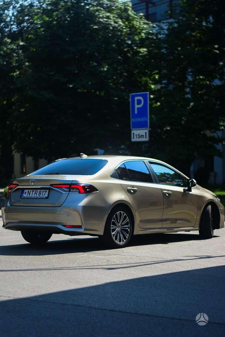 Dzeltens Toyota Corolla 2021 Klaipėda, ar dzinēja tilpumu 1.50 L un nobraukumu 72 tūkst. km par 16999 €, foto 4 vietnē AUTOMOTO.COM.LV
