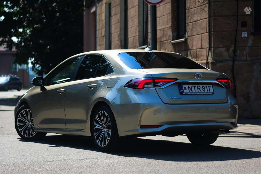 Dzeltens Toyota Corolla 2021 Klaipėda, ar dzinēja tilpumu 1.50 L un nobraukumu 72 tūkst. km par 16999 €, foto 5 vietnē AUTOMOTO.COM.LV