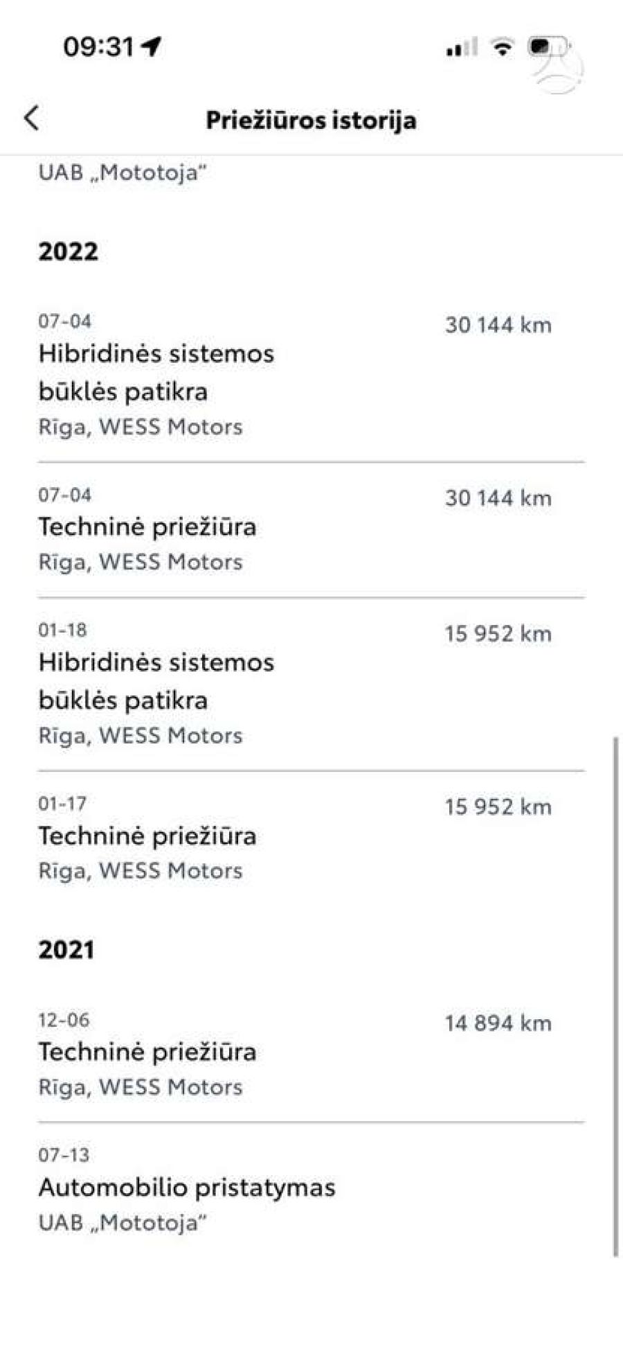 Dzeltens Toyota Corolla 2021 Viļņa, ar dzinēja tilpumu 1.80 L un nobraukumu 107 tūkst. km par 16950 €, foto 26 vietnē AUTOMOTO.COM.LV