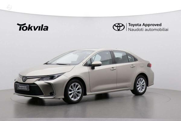 Желтый Тойота Королла 2021 в Вильнюс, объемом двигателя 1.49 л и пробегом 65 тыс. км за 16900 €, фото 1 на AUTOMOTO.COM.LV