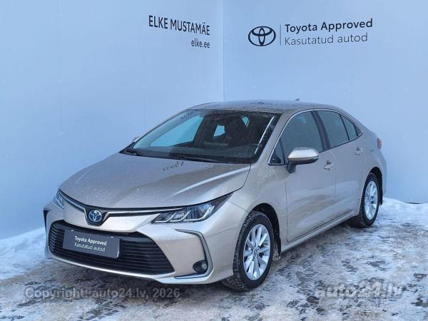 Dzeltens Toyota Corolla 2022 Tallina, ar dzinēja tilpumu 1.80 L un nobraukumu 58 tūkst. km par 19495 €, foto 1 vietnē AUTOMOTO.COM.LV