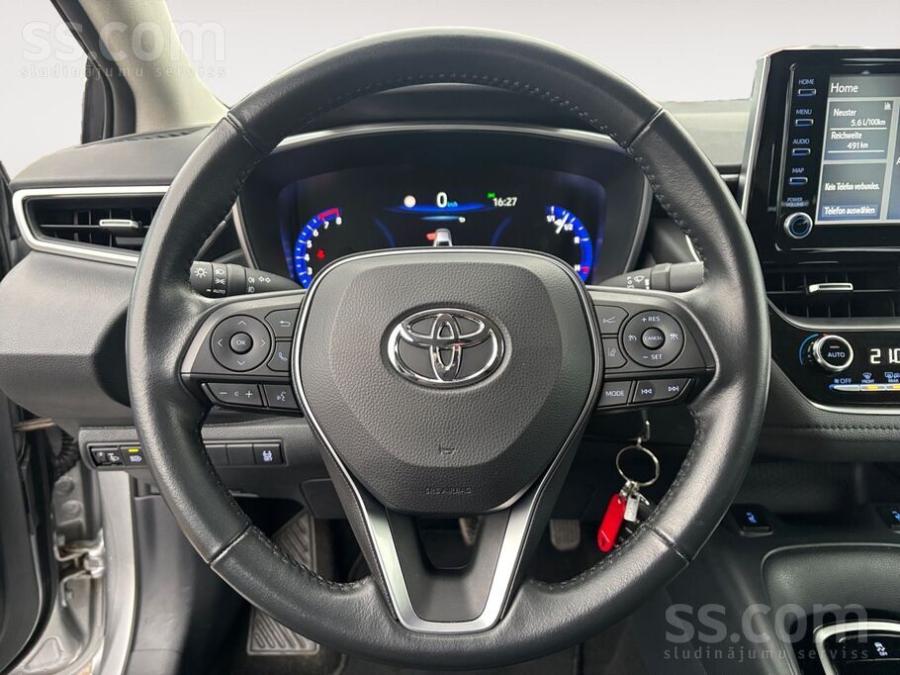 Dzeltens Toyota Corolla 2023 Rīga, ar dzinēja tilpumu 1.50 L un nobraukumu 54 tūkst. km par 17900 €, foto 13 vietnē AUTOMOTO.COM.LV