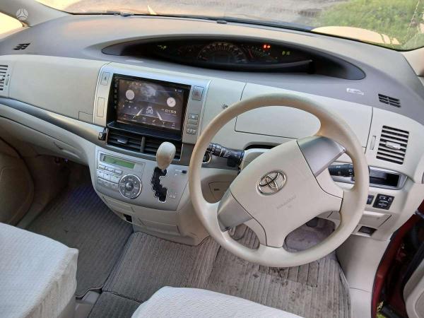 Sarkans Toyota Estima 2006 Druskininkai, ar dzinēja tilpumu 2.40 L un nobraukumu 80 tūkst. km par 1999 €, foto 6 vietnē AUTOMOTO.COM.LV