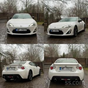 Balts Toyota gt-86 2012 Jelgava, ar dzinēja tilpumu 2.00 L un nobraukumu 212 tūkst. km par 12000 €, foto 3 vietnē AUTOMOTO.COM.LV