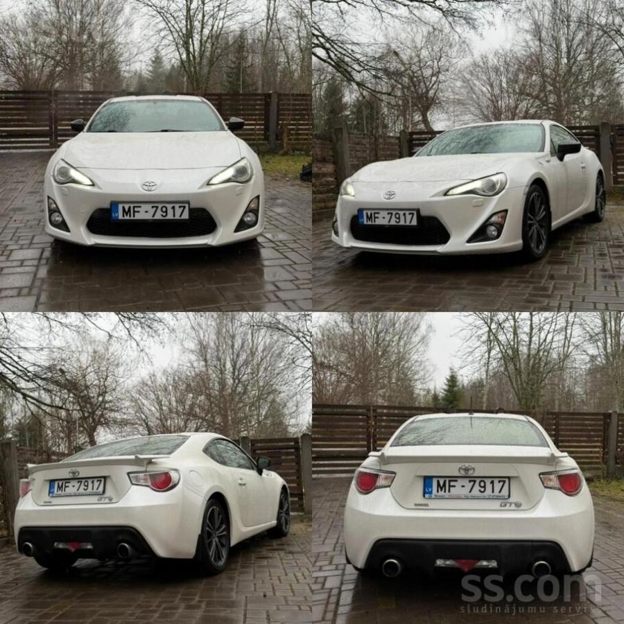 Balts Toyota gt-86 2012 Jelgava, ar dzinēja tilpumu 2.00 L un nobraukumu 212 tūkst. km par 12000 €, foto 3 vietnē AUTOMOTO.COM.LV