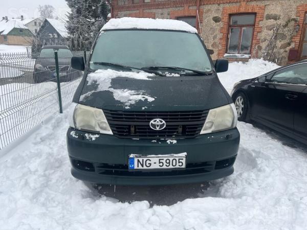 Zaļš Toyota Hiace 2007 Talsi, ar dzinēja tilpumu 2.50 L un nobraukumu 274 tūkst. km par 6500 €, foto 1 vietnē AUTOMOTO.COM.LV